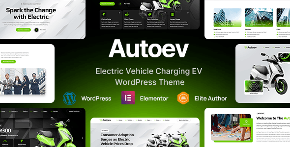 [Download] Autoev - Electric Vehicle Charging WordPress Theme