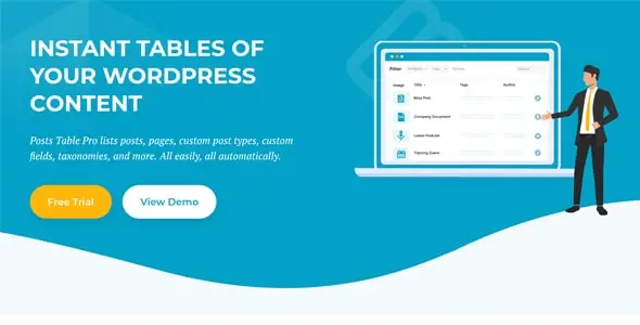 [Download] Posts Table Pro v3.3.5 - Barn2 Media